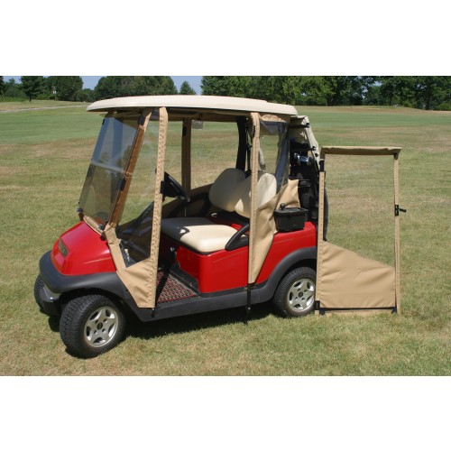 Club Car Precedent Vinyl Door Works Golf Cart Enclosure (2 Passenger ...